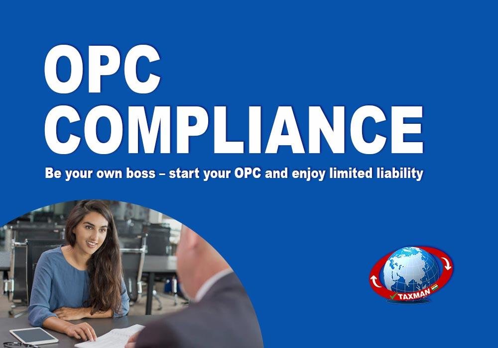 OPC Compliance in Vaishali | Annual Filings,Tax and more